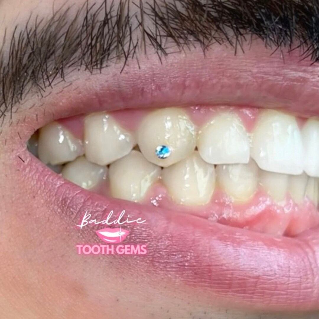 BLUE SAPPHIRE SHIMMER Tooth Gems Swarovski Crystals | Wholesale Tooth ...