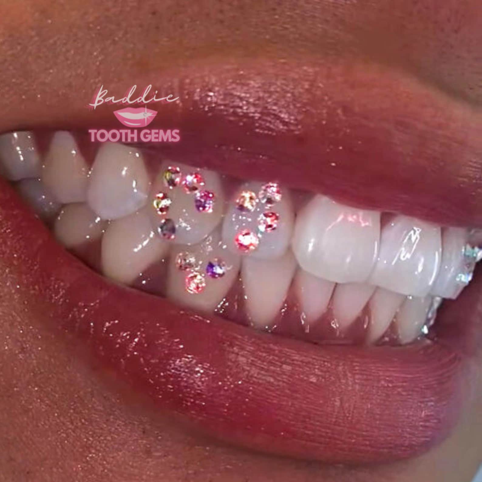 Swarovski Crystal AB Tooth Gems Aurora Borealis Wholesale Tooth Jewelry ...