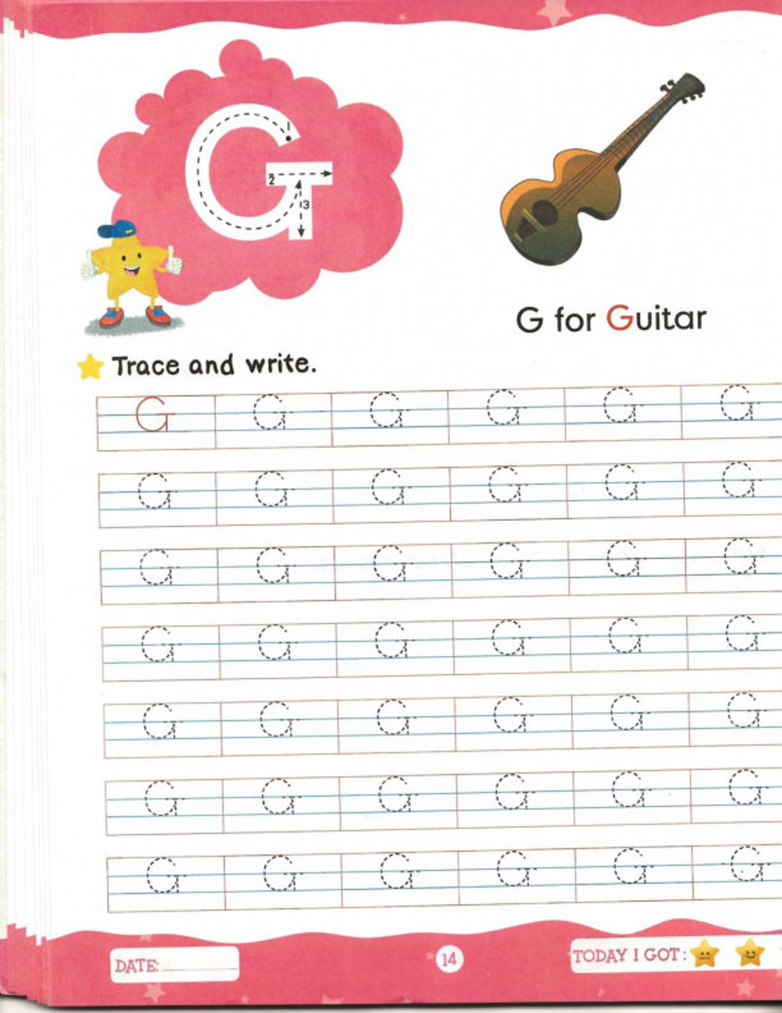 English Alphabet Writing Practice Worksheet - Etsy