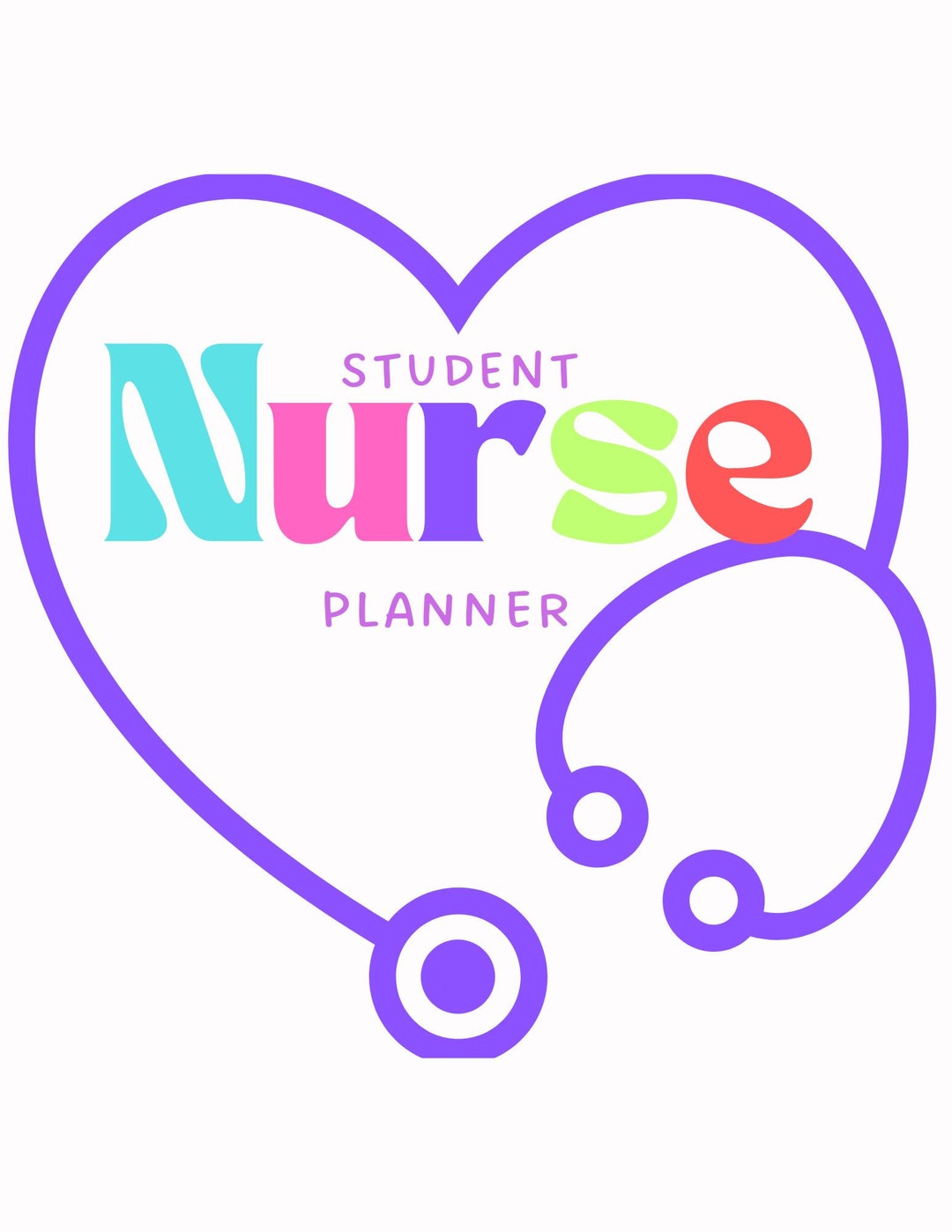 Nursing School Planner, Nursing Notes Digital Planner Nursing Students ...