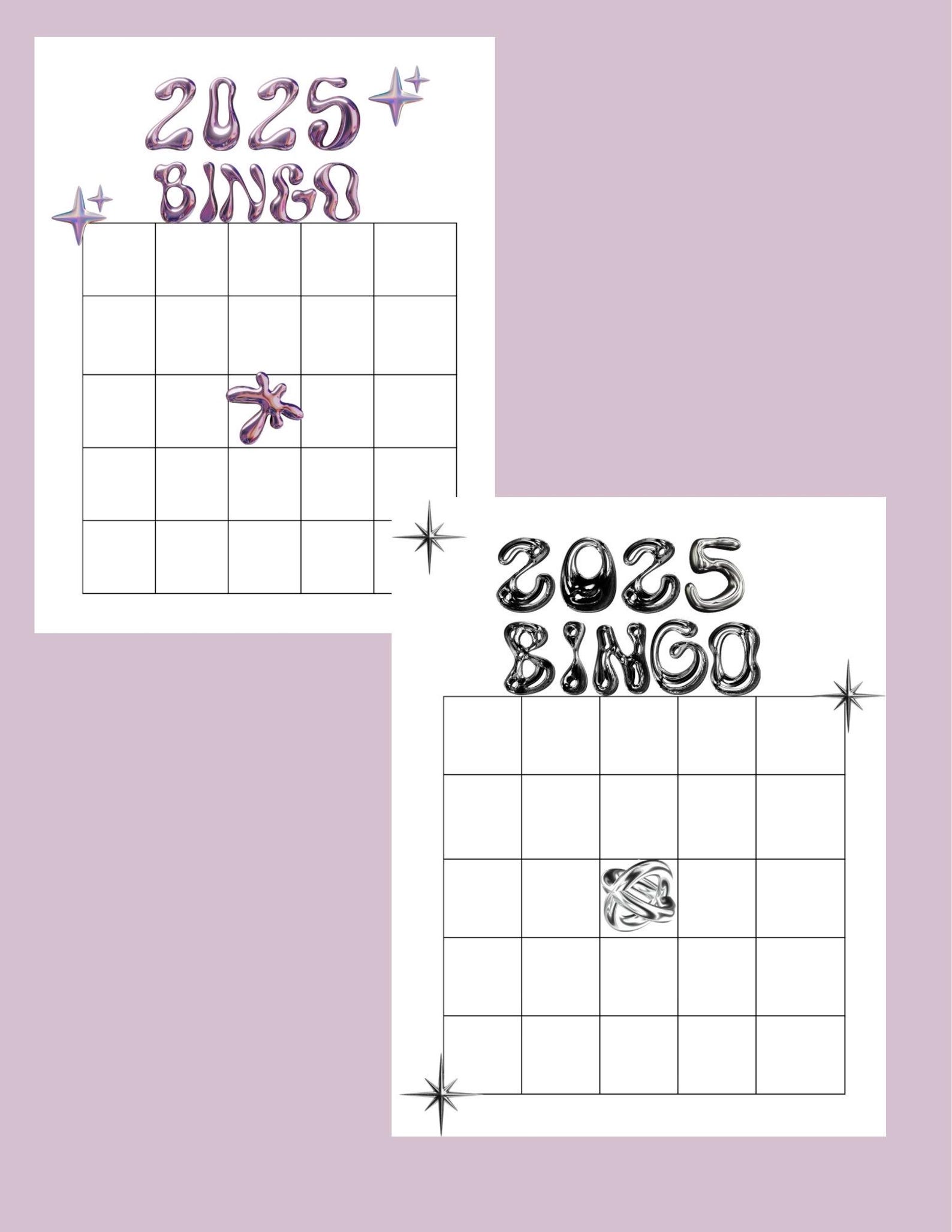 2025 Bingo Card New Years Resolution Manifestation Bingo Card 2025 Goal ...