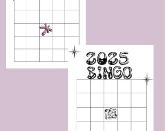 2025 Bingo Card New Years Resolution Manifestation Bingo Card 2025 Goal ...