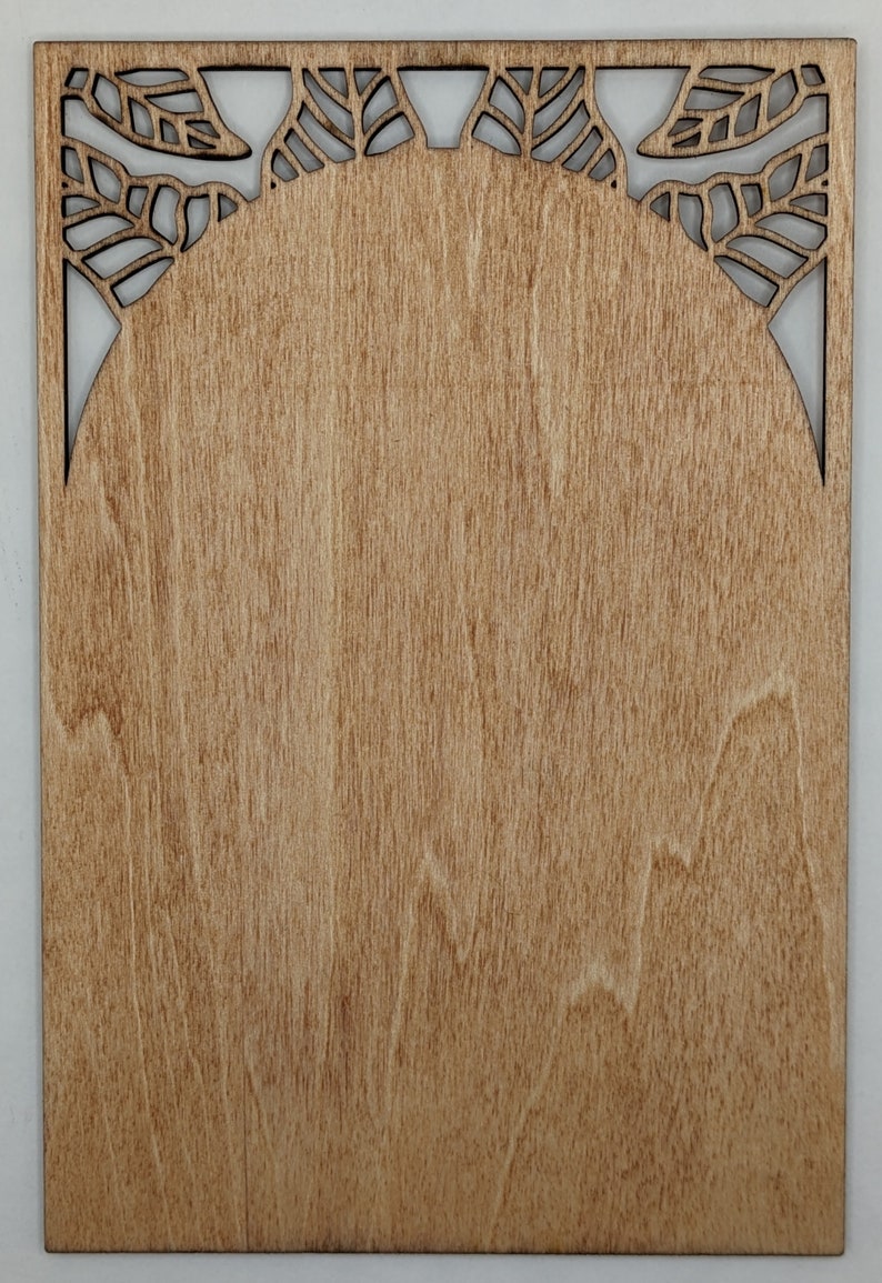 Custom Floral Engraved Wood Table Menu: Wedding Reception Decor - Etsy