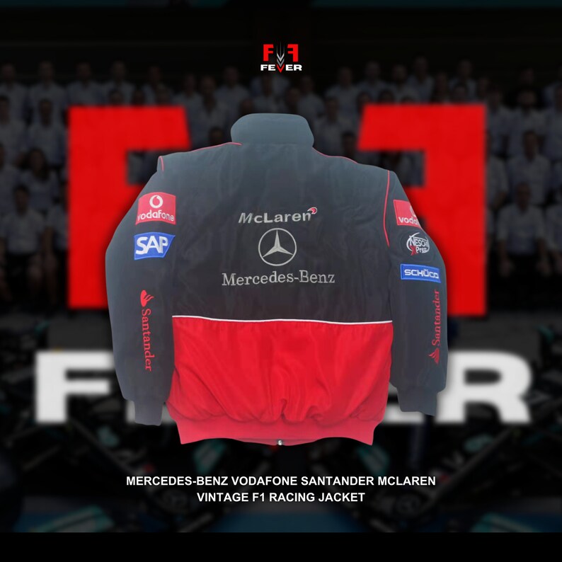 Mercedes Benz Mclaren Formula 1 F1 Pit Crew Jacket Grand Prix ...