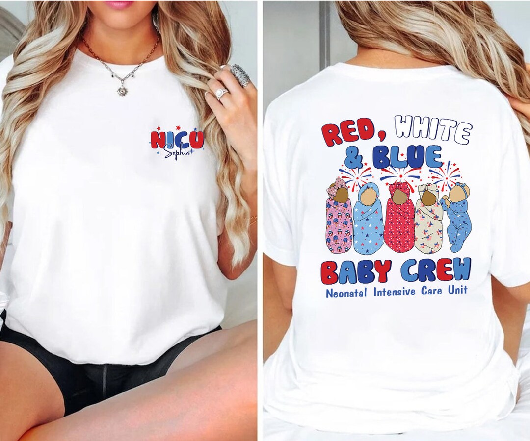 4th of July NICU Nurse Shirt,my Patients Cutest Firecrackers, Neonatal ...