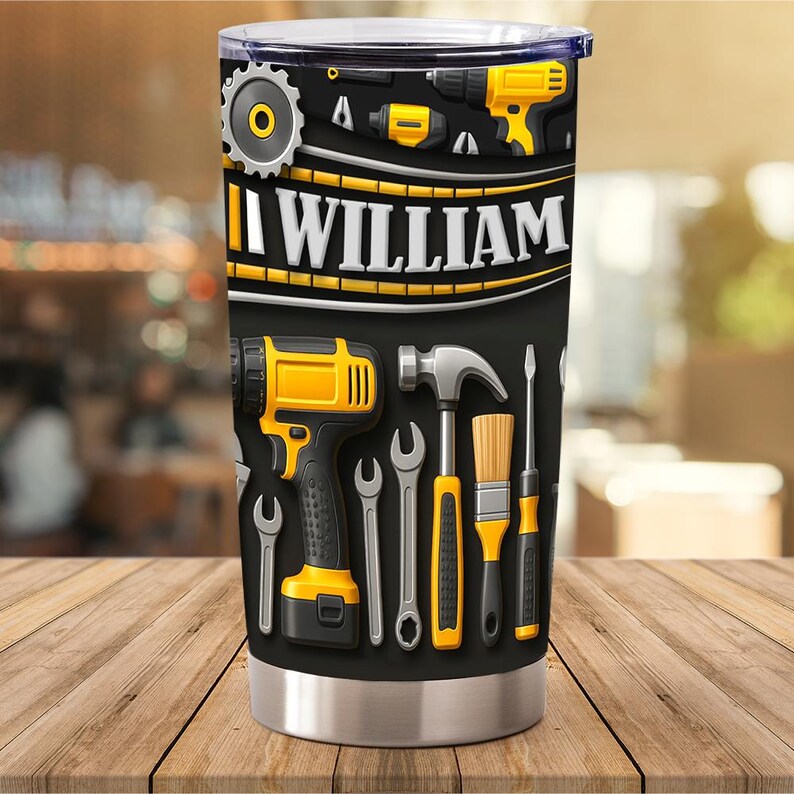 Power Tool Ceramic Mug, Personalized Machinist Gift - Etsy