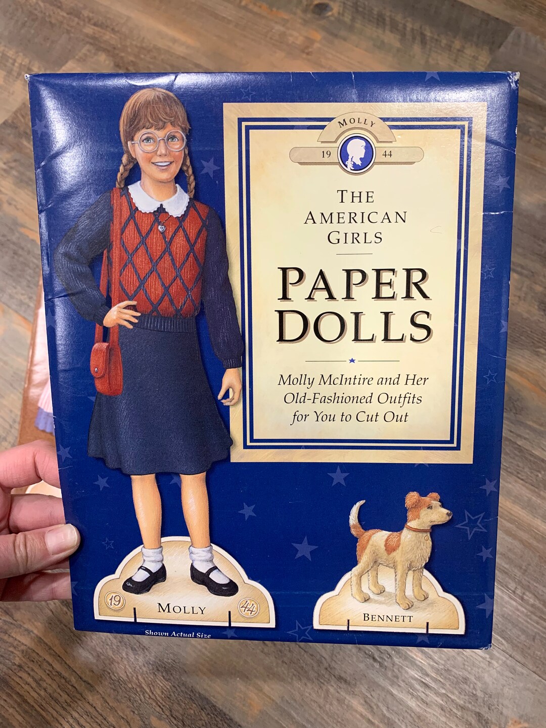 Vintage the American Girls Paper Dolls, Kirsten & Molly - Etsy