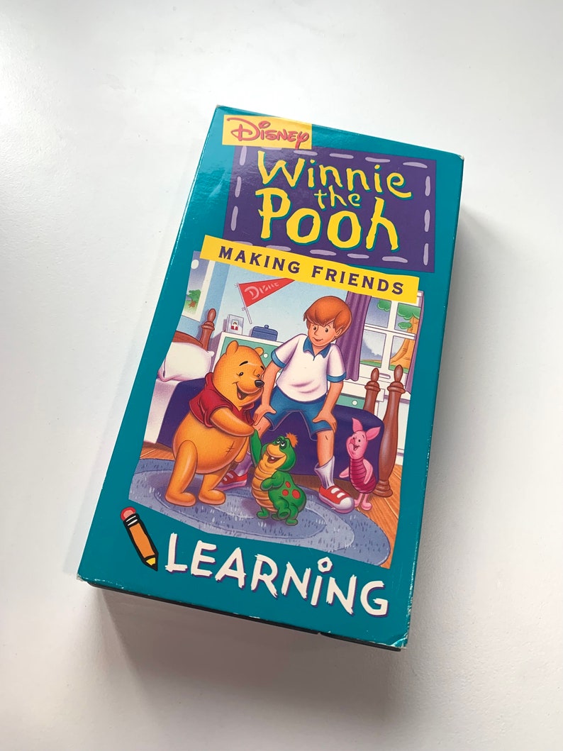 Winnie the Pooh VHS, Nostalgic, Making Friends - Etsy
