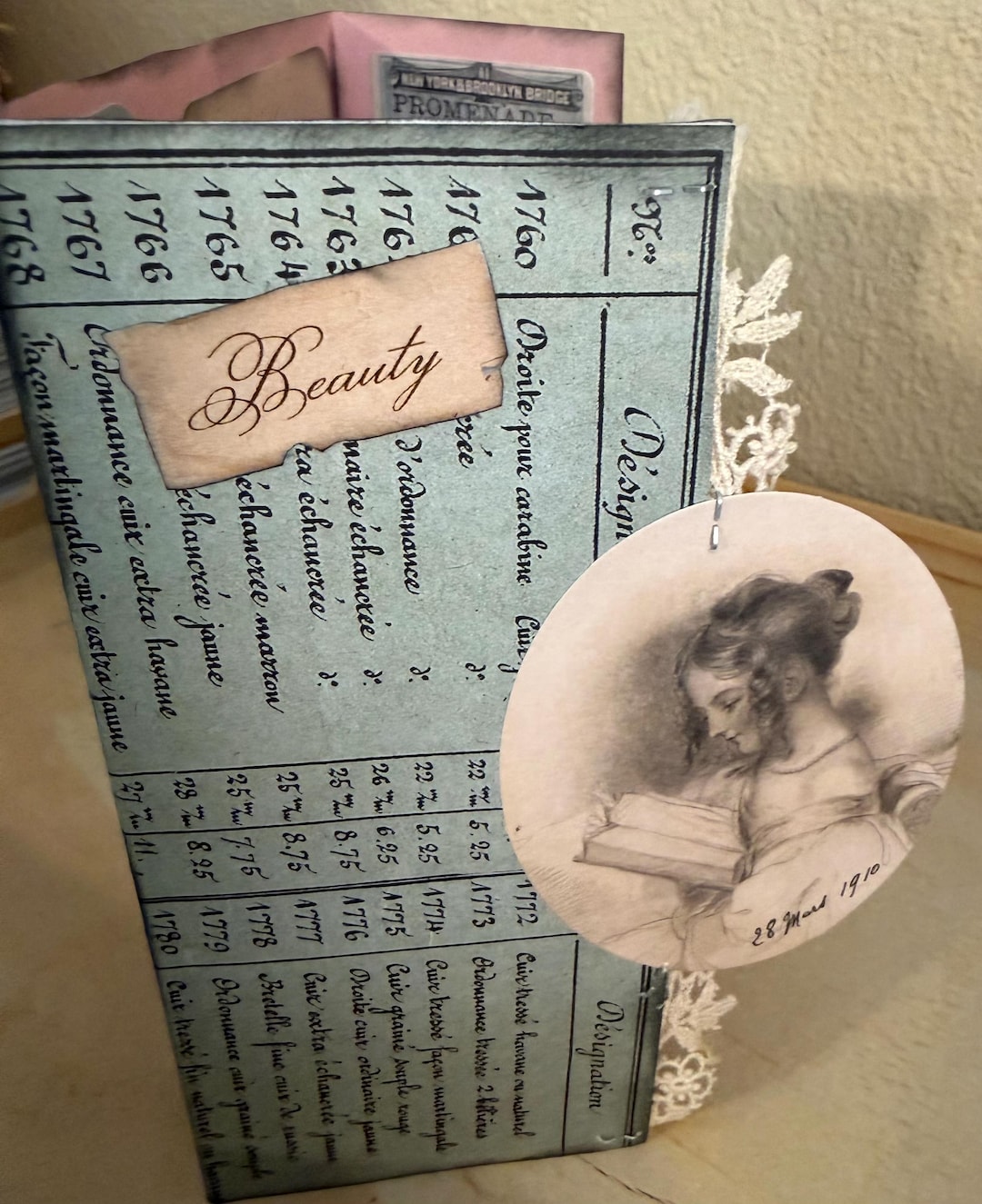 Victorian Rose Parlour Folio - Etsy