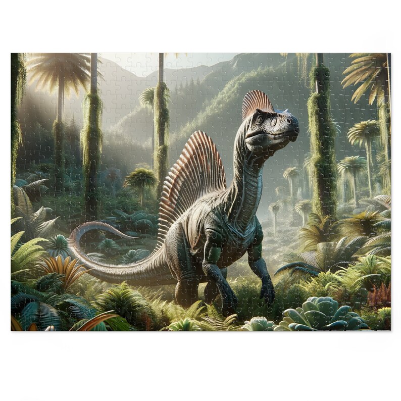 Spinosaurus Jigsaw Puzzle, Prehistoric, Jurassic Era, Dinosaur Gift 30 ...