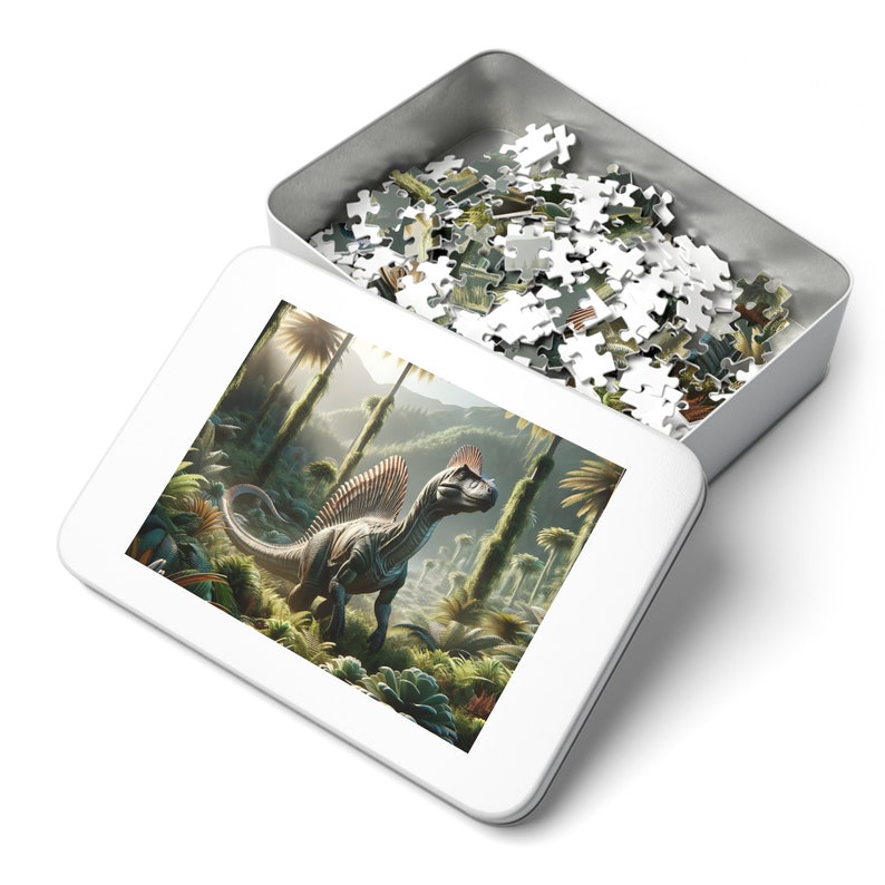 Spinosaurus Jigsaw Puzzle, Prehistoric, Jurassic Era, Dinosaur Gift 30 ...