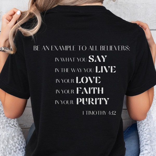 1 Timothy 4 12 - Etsy