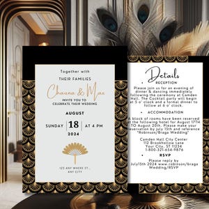 Bundle Printable Harlem Nights, Gatsby, Art Deco, Roaring 20s, Table ...