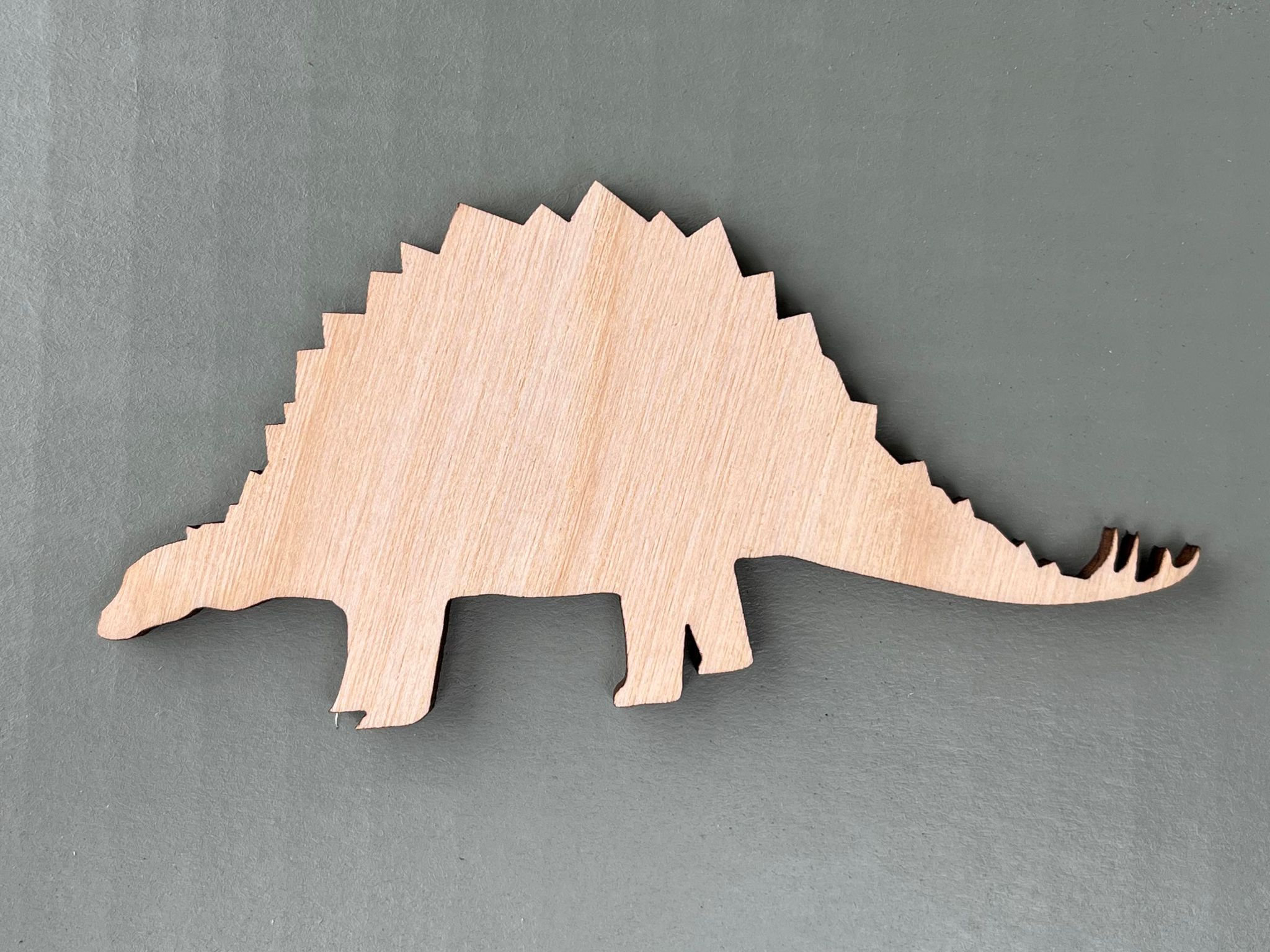 Dinosaur Wood Cutout DIY Nursery Bedroom Kids' Playroom Craft Supplies ...