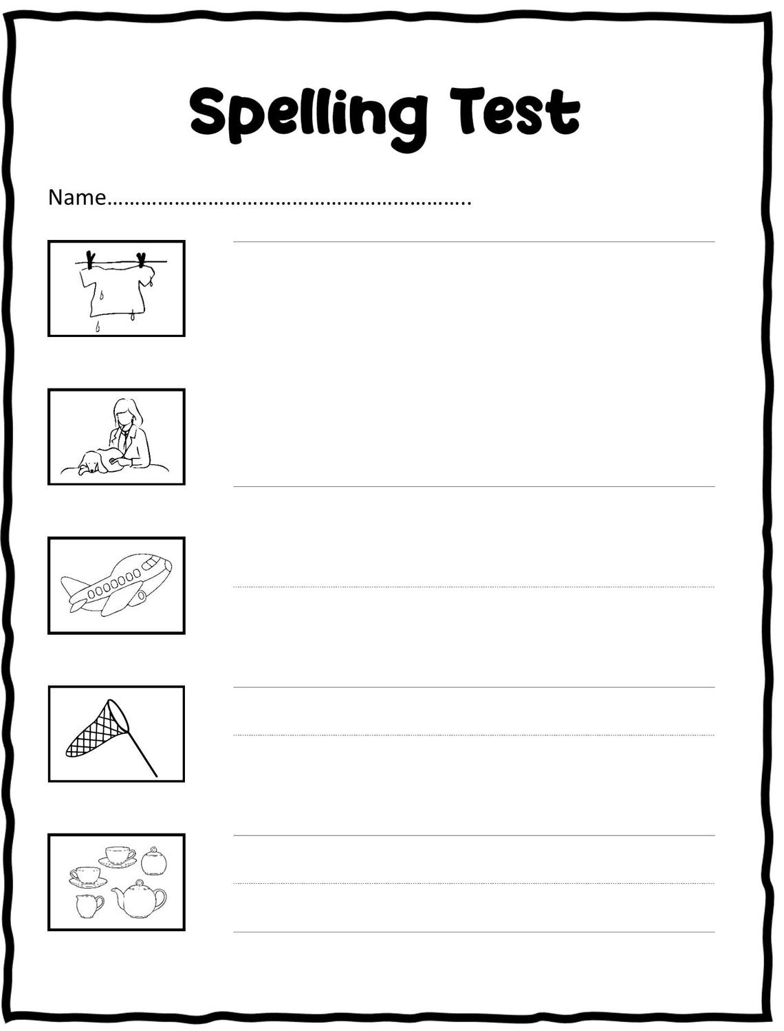Spelling Worksheet for Kids, Easy Learning for Kids, 40 Pages of ...