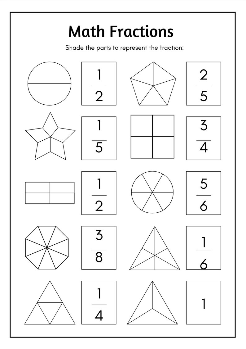 Math Activity Worksheets for Kids, Easy Learning, Addition ...