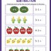 Fun Subtraction Worksheet: Colorful Pictures, Easy Learning (instant ...