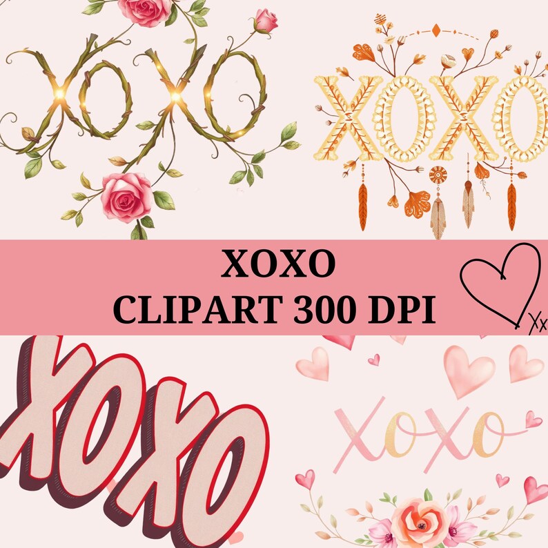 Valentines Day PNG | Xoxo Clipart | Xoxo Png | Valentine Png | Png ...