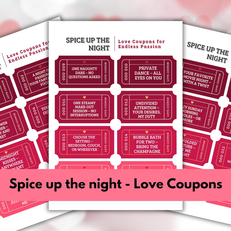 Sexy Coupons Printable Etsy