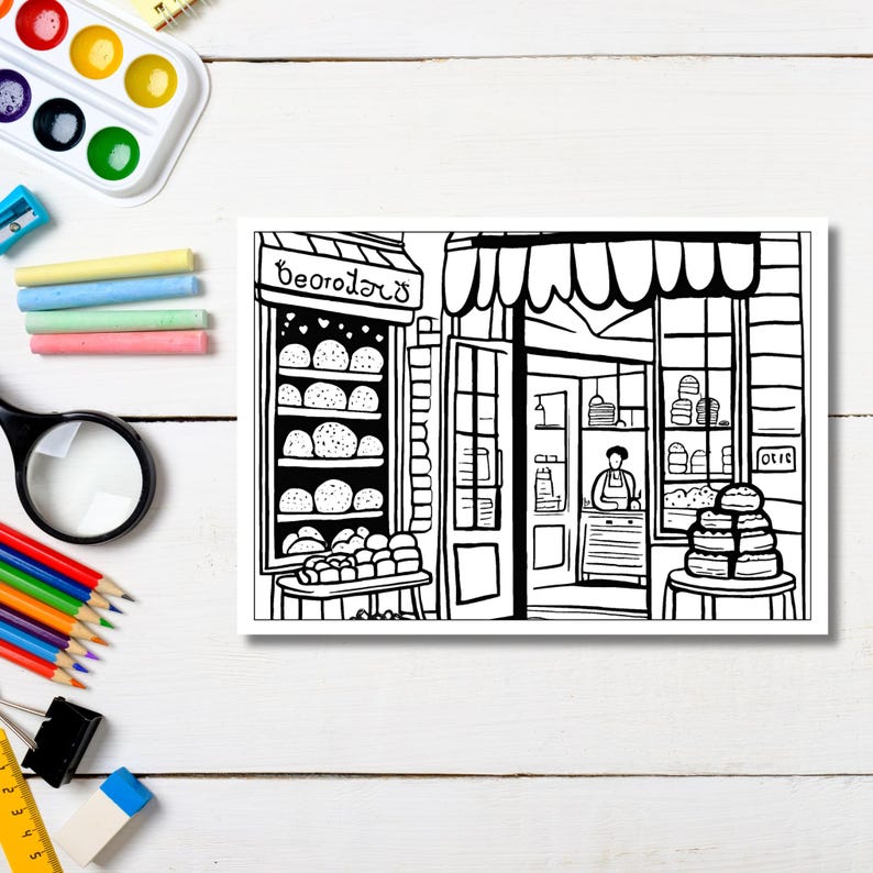 Comfy Cozy Corner Coloring Pages Stress Relief Hygge Coloring Bold and ...