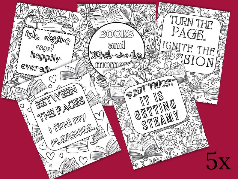 Smut Coloring Pages | Spicy Coloring Book | Dark Romance | Adult ...