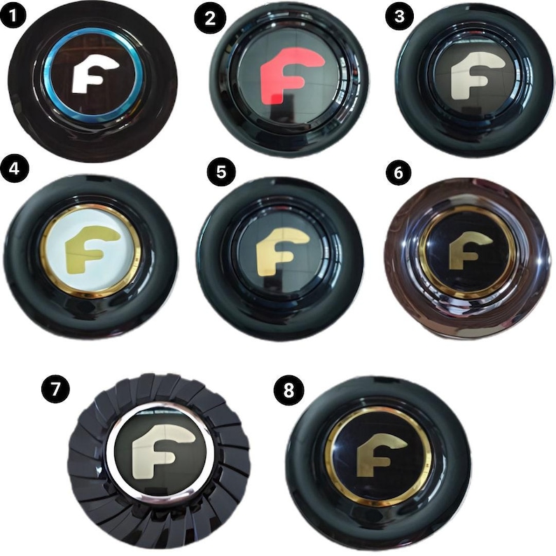 Forgiato Center Floating Caps 4 Pcs- Free Shipping - Etsy