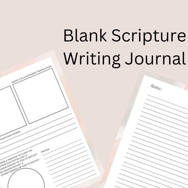 Writing Journal - Etsy