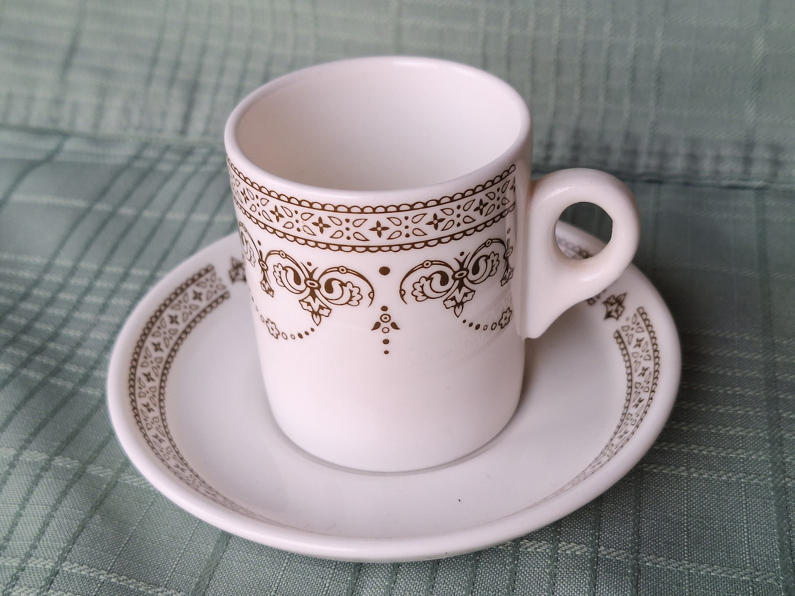 Vintage Metallised Royal Tuscan Wedgwood Cup N Saucer Set Bone China No ...