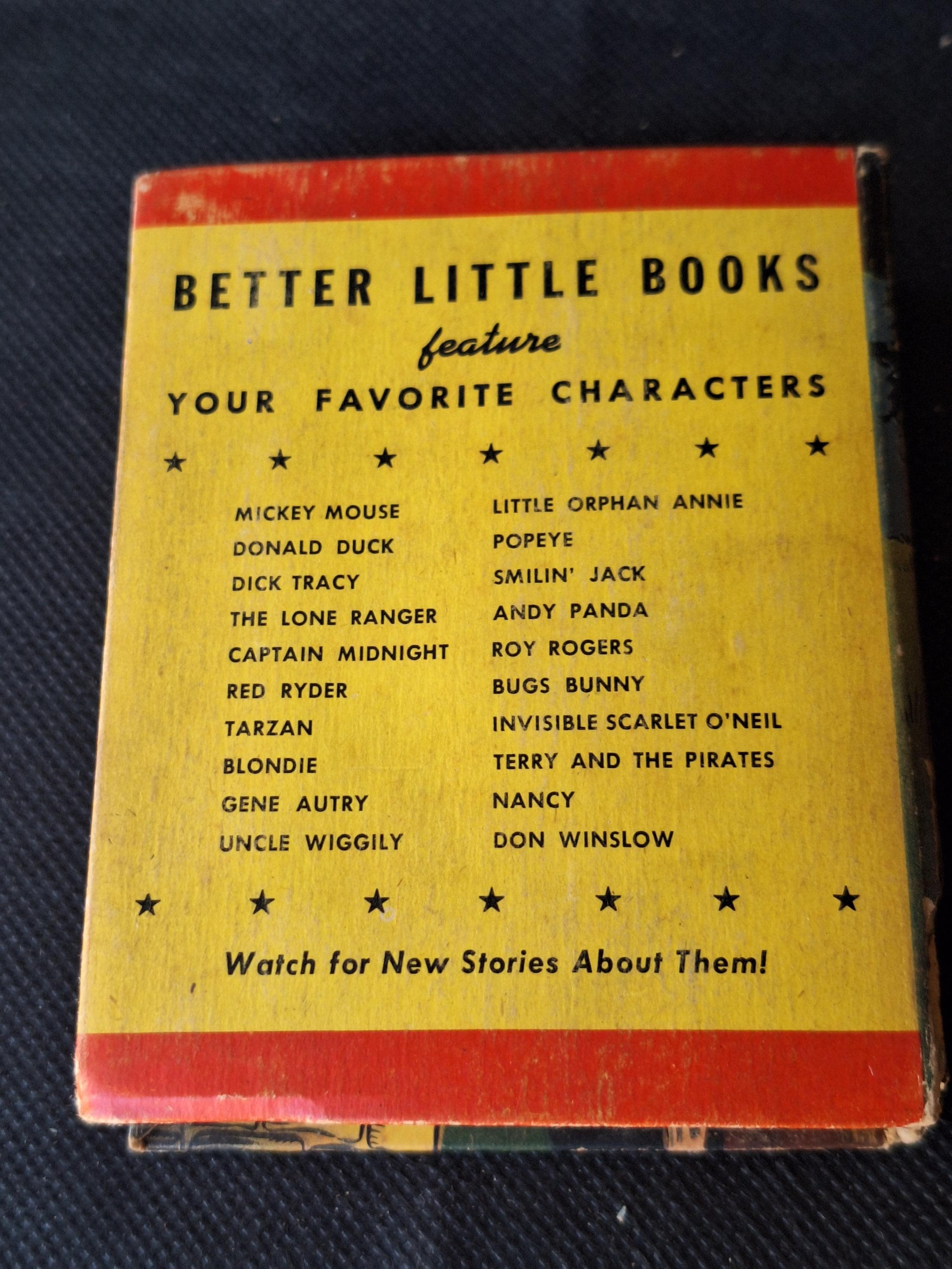 Vintage 1930s-40s "four Better Little Books" From Whitman Publishing Co ...