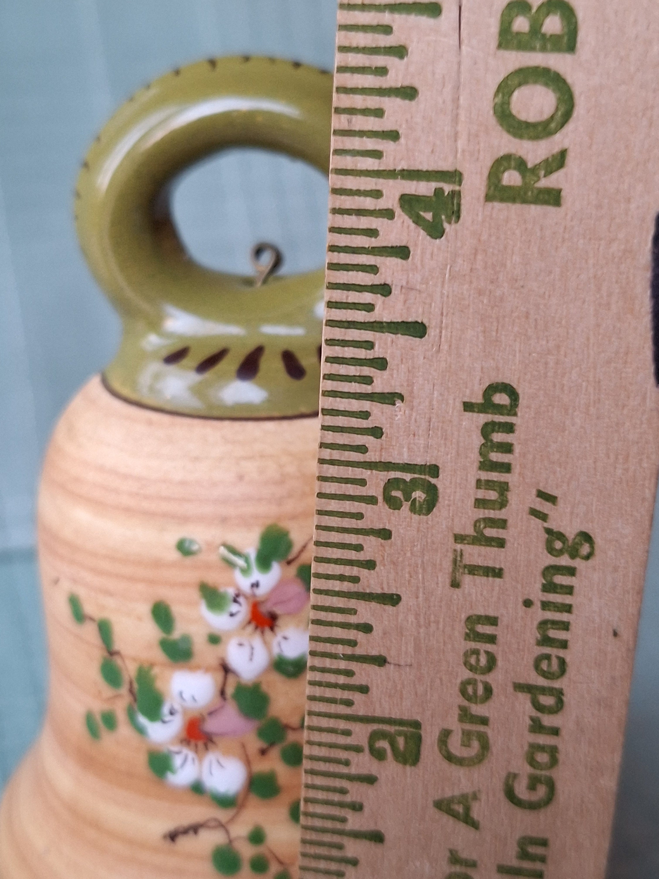 Vintage Italian Pottery Roma Bell by Fima Deruta Ceramic - Etsy