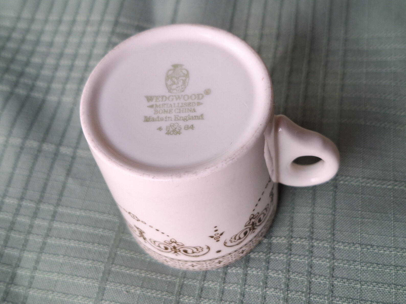 Vintage Metallised Royal Tuscan Wedgwood Cup N Saucer Set Bone China No ...