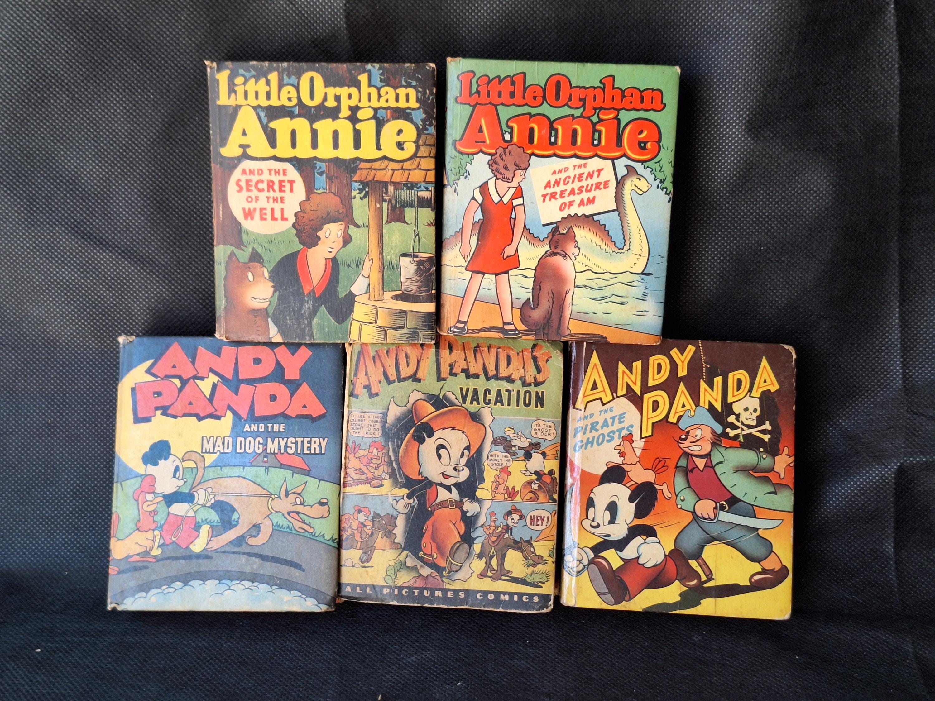 Vintage 1930s-40s "five Better Little Books" From Whitman Publishing Co ...