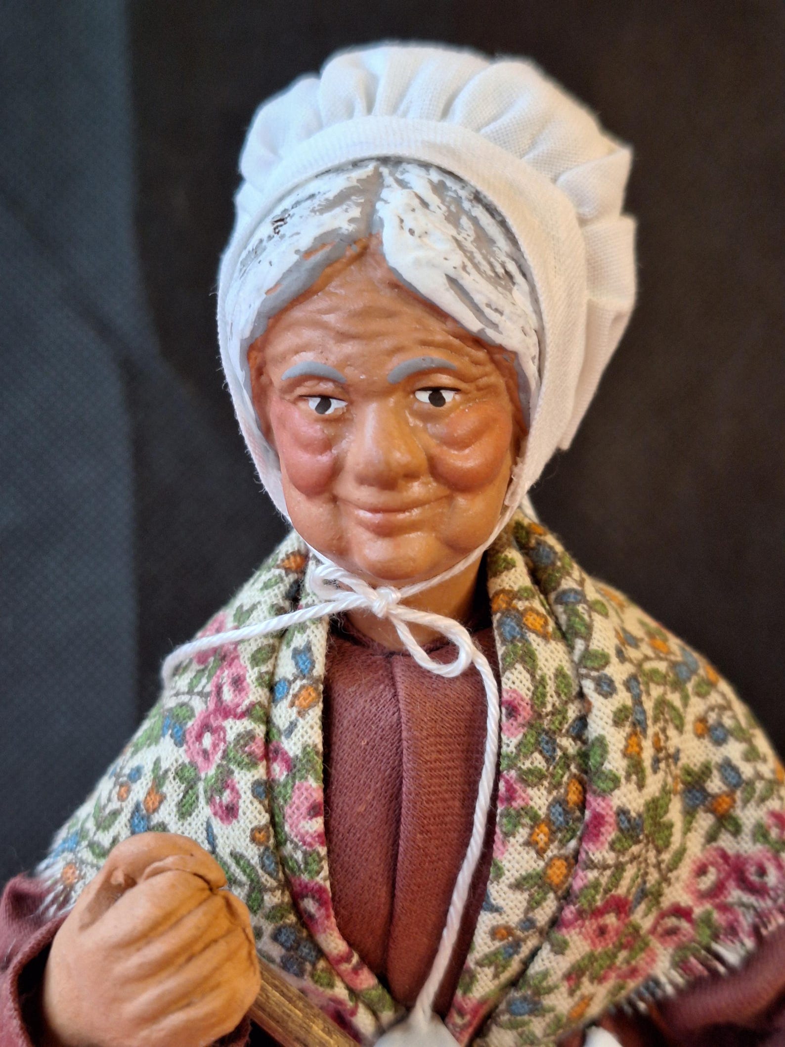 French Santon De Provence Clay Terracotta Dolls, Made by Santonniers ...