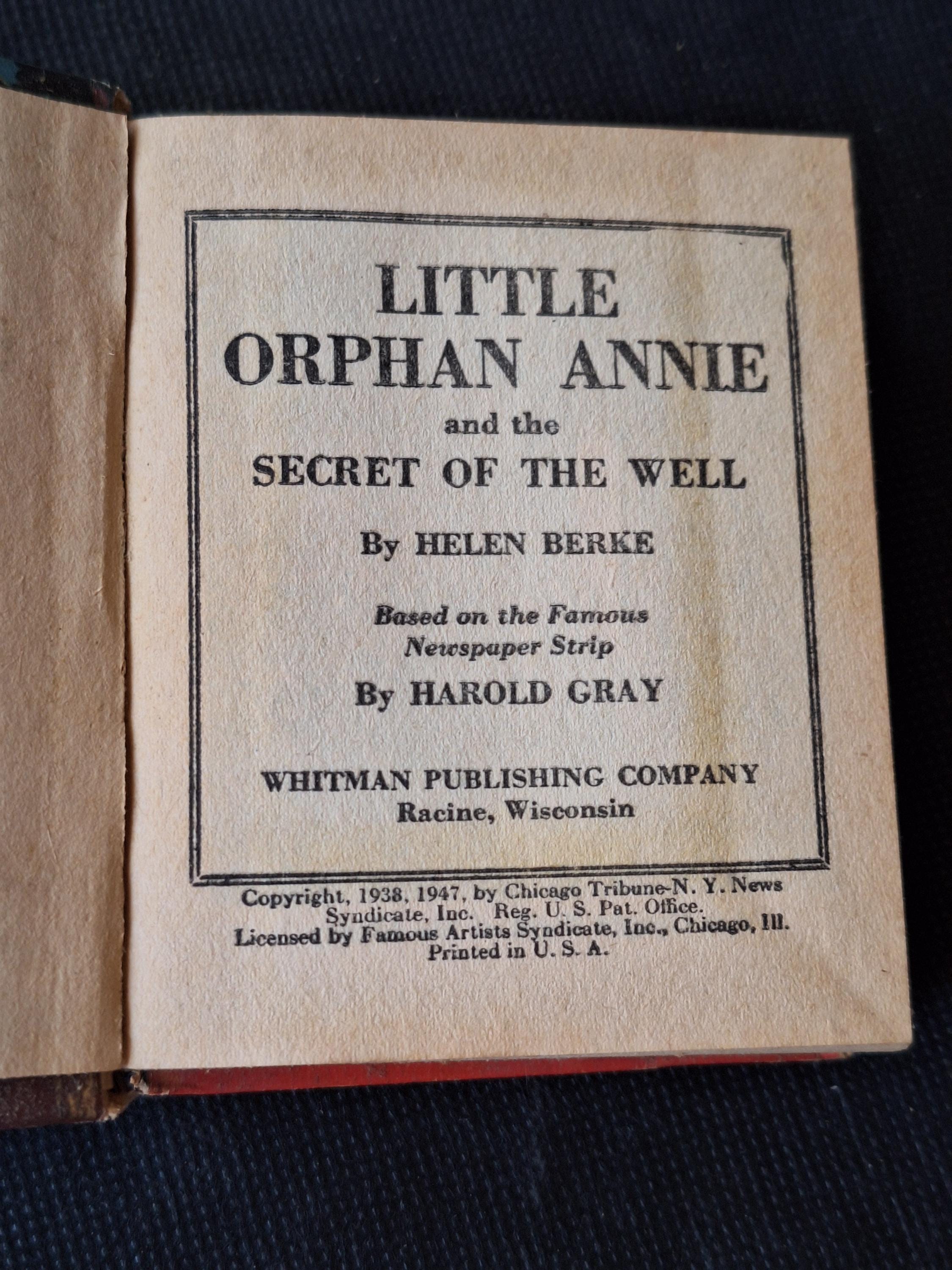 Vintage 1930s-40s "five Better Little Books" From Whitman Publishing Co ...
