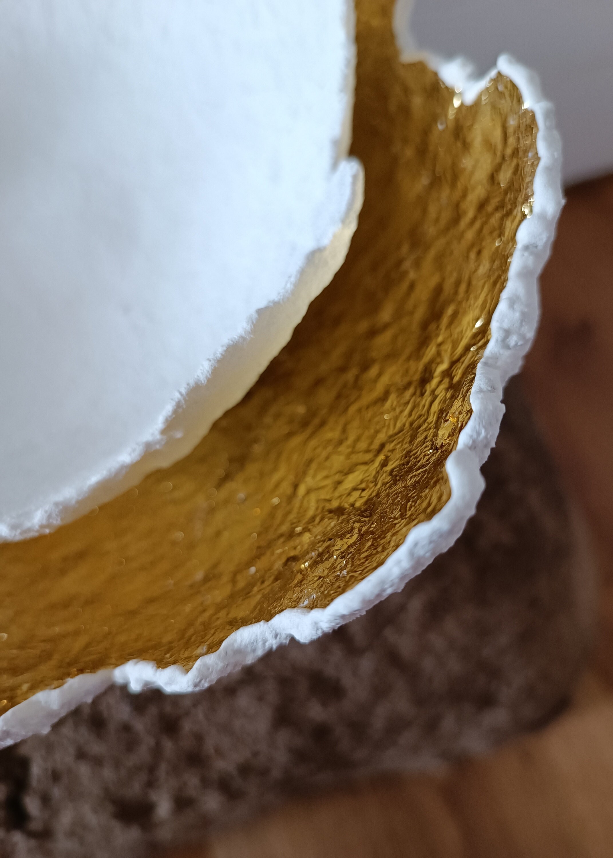 Paper Mache Bowl Modern Paper Mache Bowl Inspired Flowers Sustainable ...