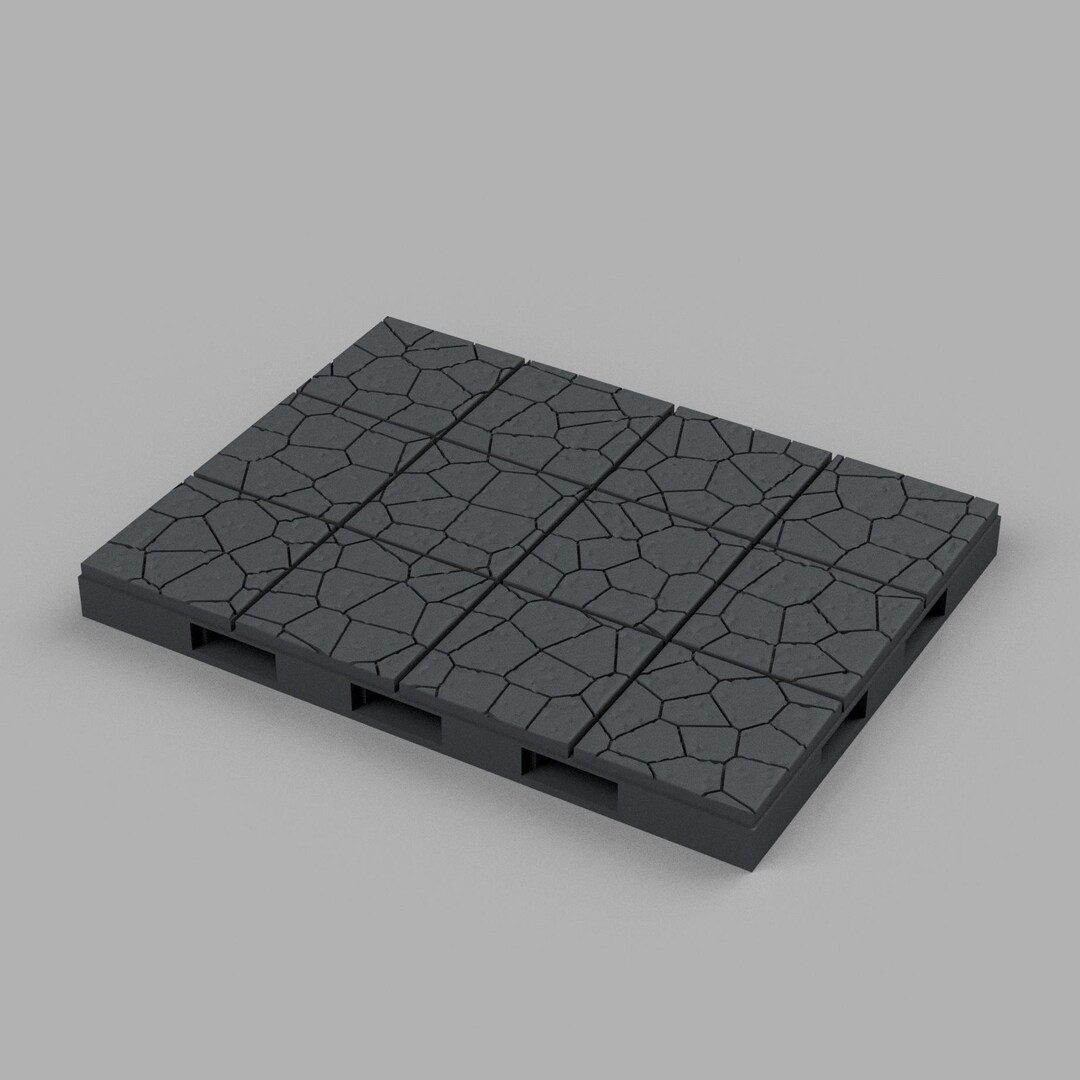 NEW DESIGN • 4x3 Floor Pieces • Quarried Stone Series of Dungeon Tiles ...