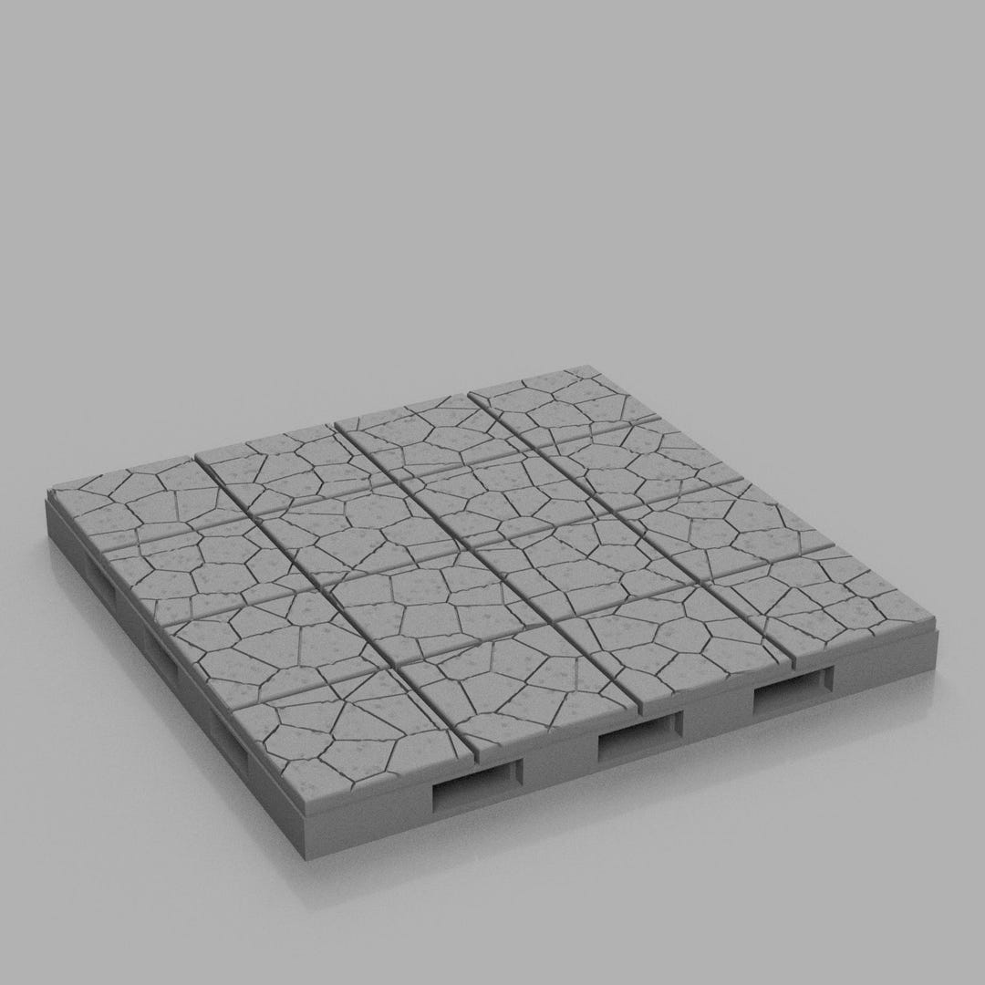 NEW DESIGN • 4x4 Floor Pieces • Quarried Stone Series of Dungeon Tiles ...