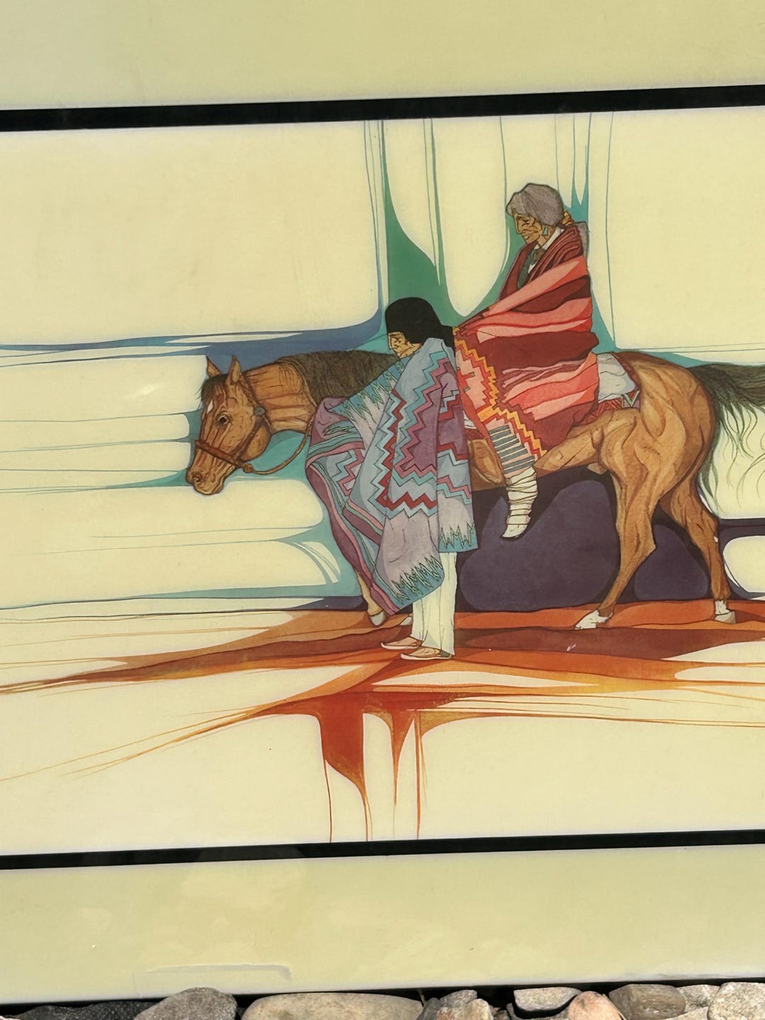 Caballito De Las Americas by Amado Maurilio Peña Jr - Vintage Tile Art ...