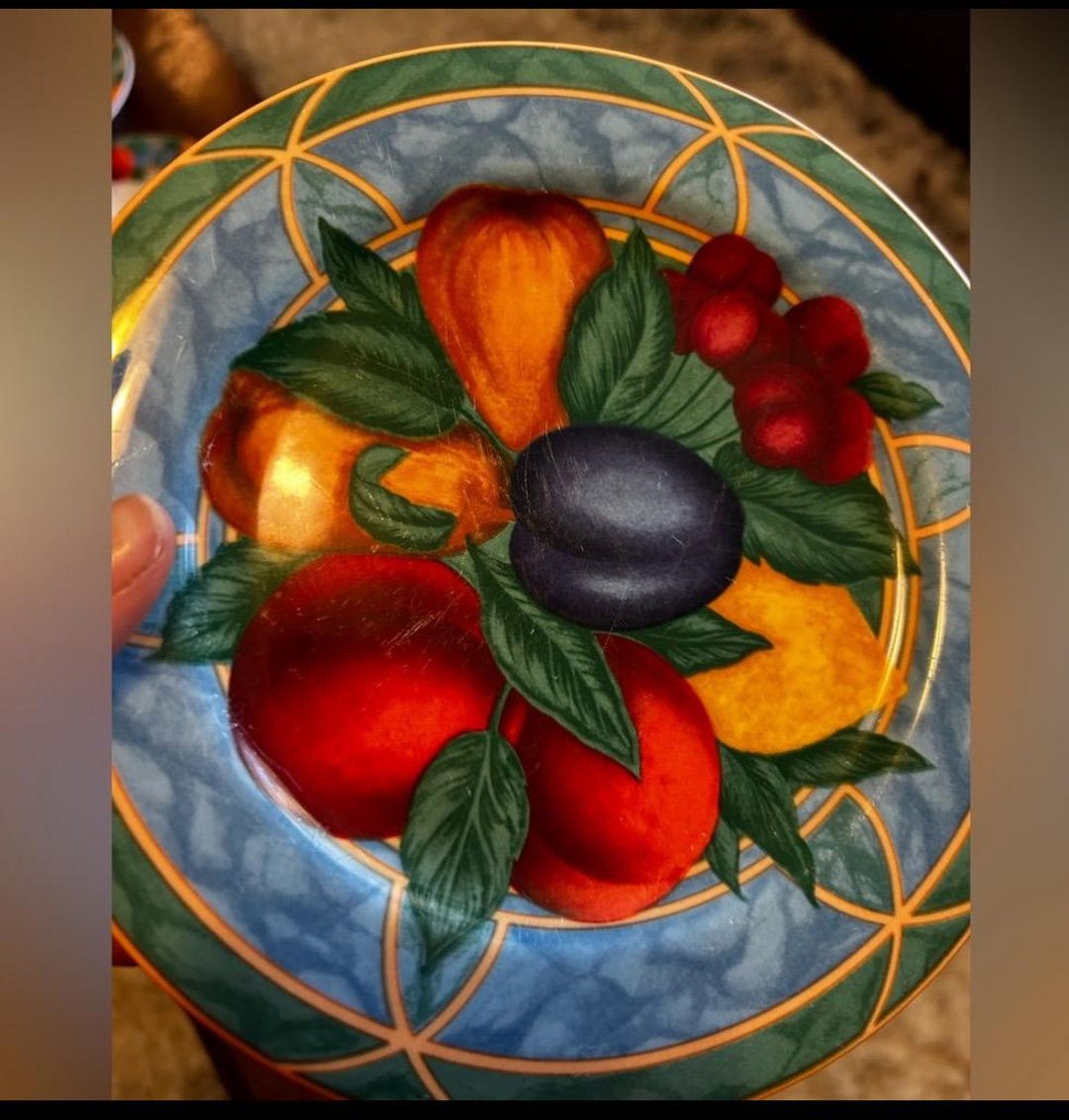 Victoria & Beale “forbidden Fruit” Plate - Etsy