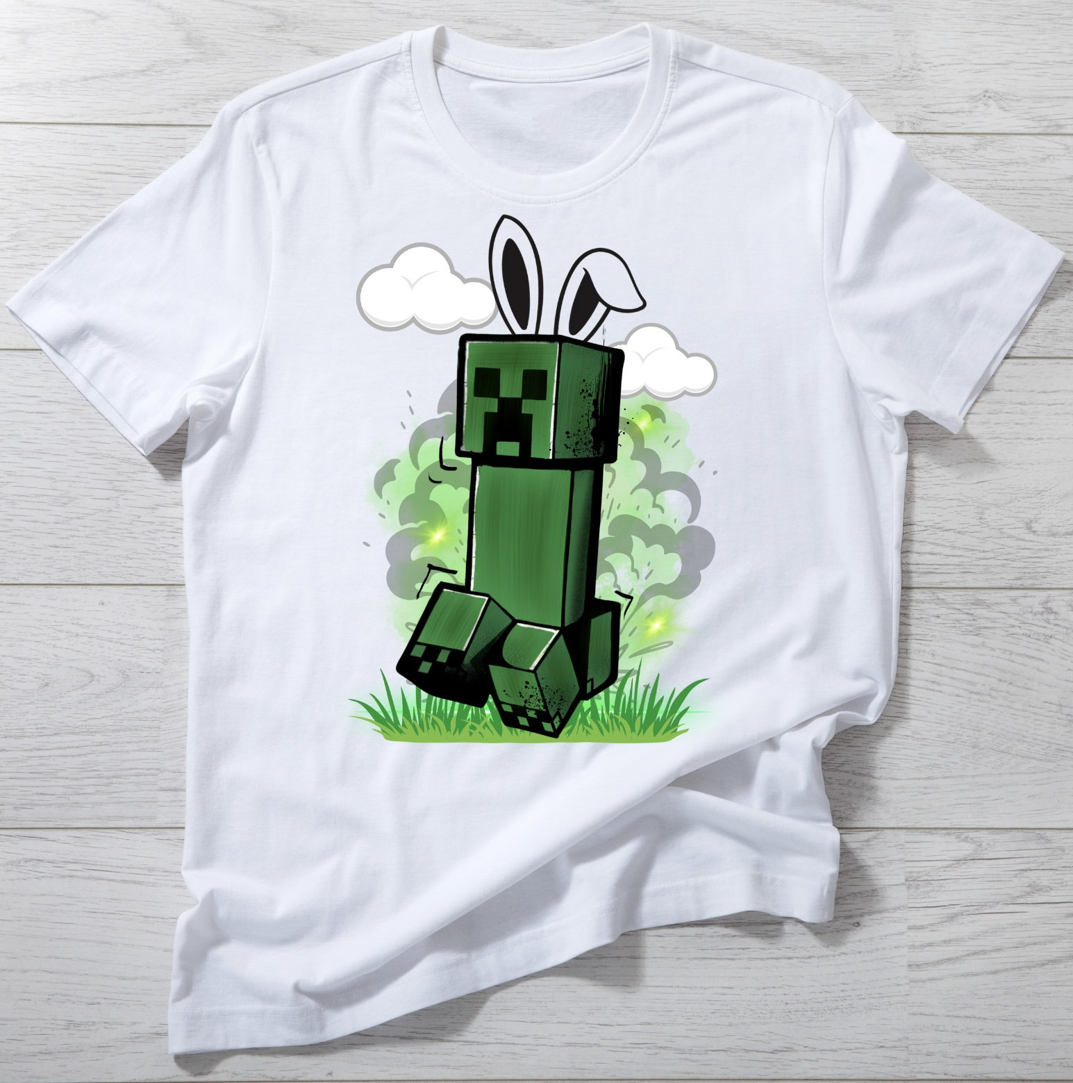 Easter Minecraft Creeper Png - Etsy