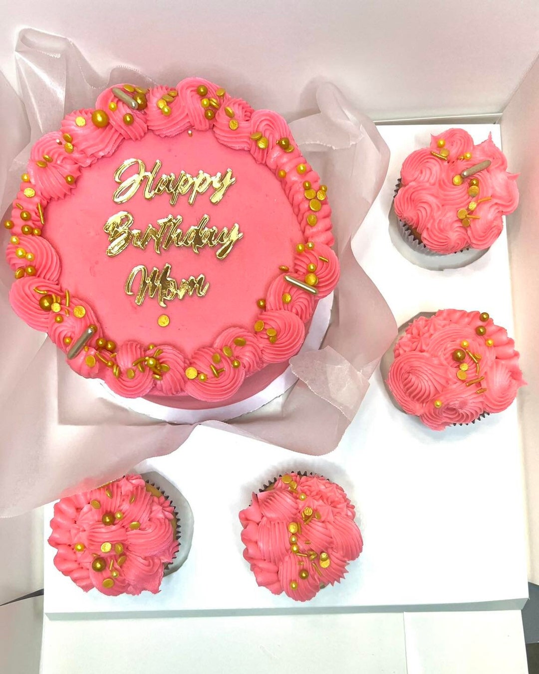 Acrylic or Wood Cake Topper With Two Lines Lay Flat - Etsy