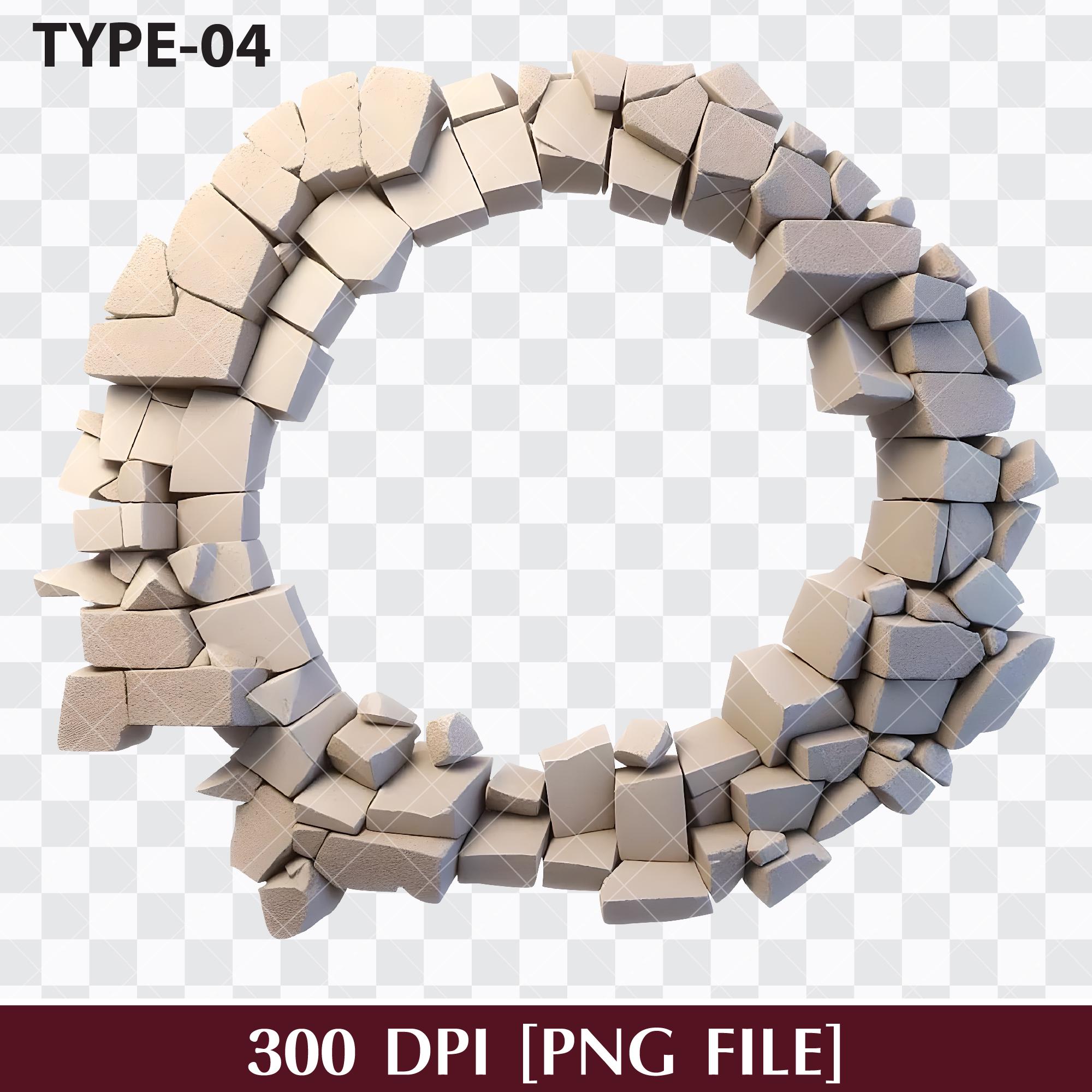 3D Cracked Wall PNG, 3D Hole in Cracked Wall Png, Cracked Wall Png ...