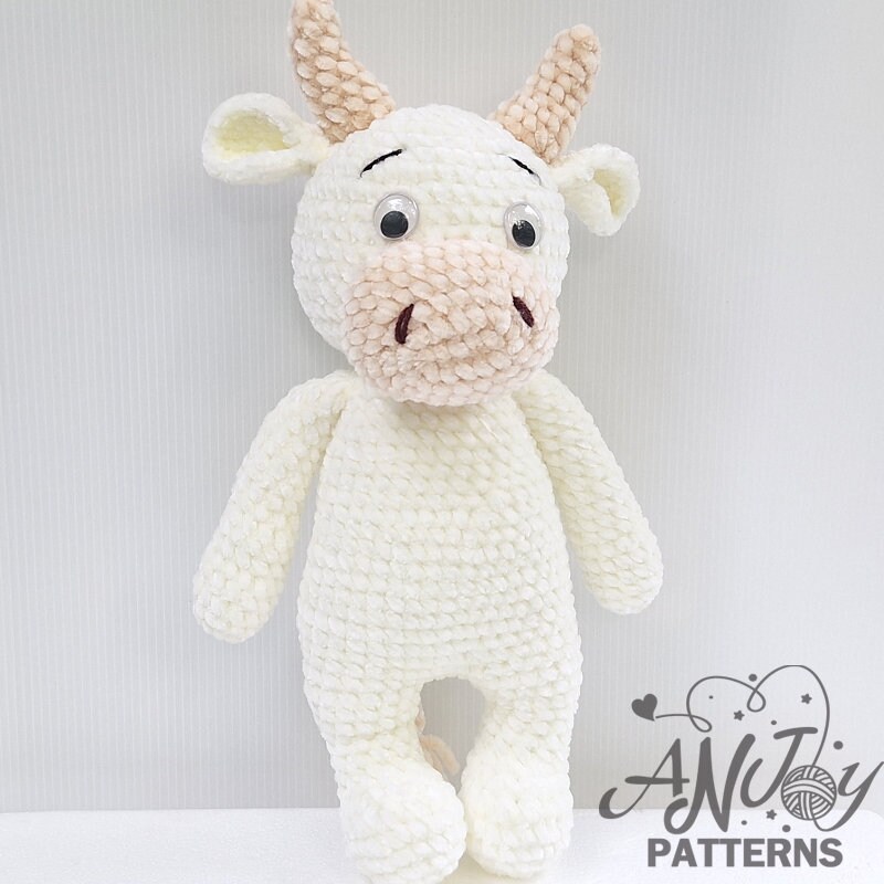 Cow Crochet Pattern, Crochet Cow Pattern, Cow Crochet Pattern, Instant ...
