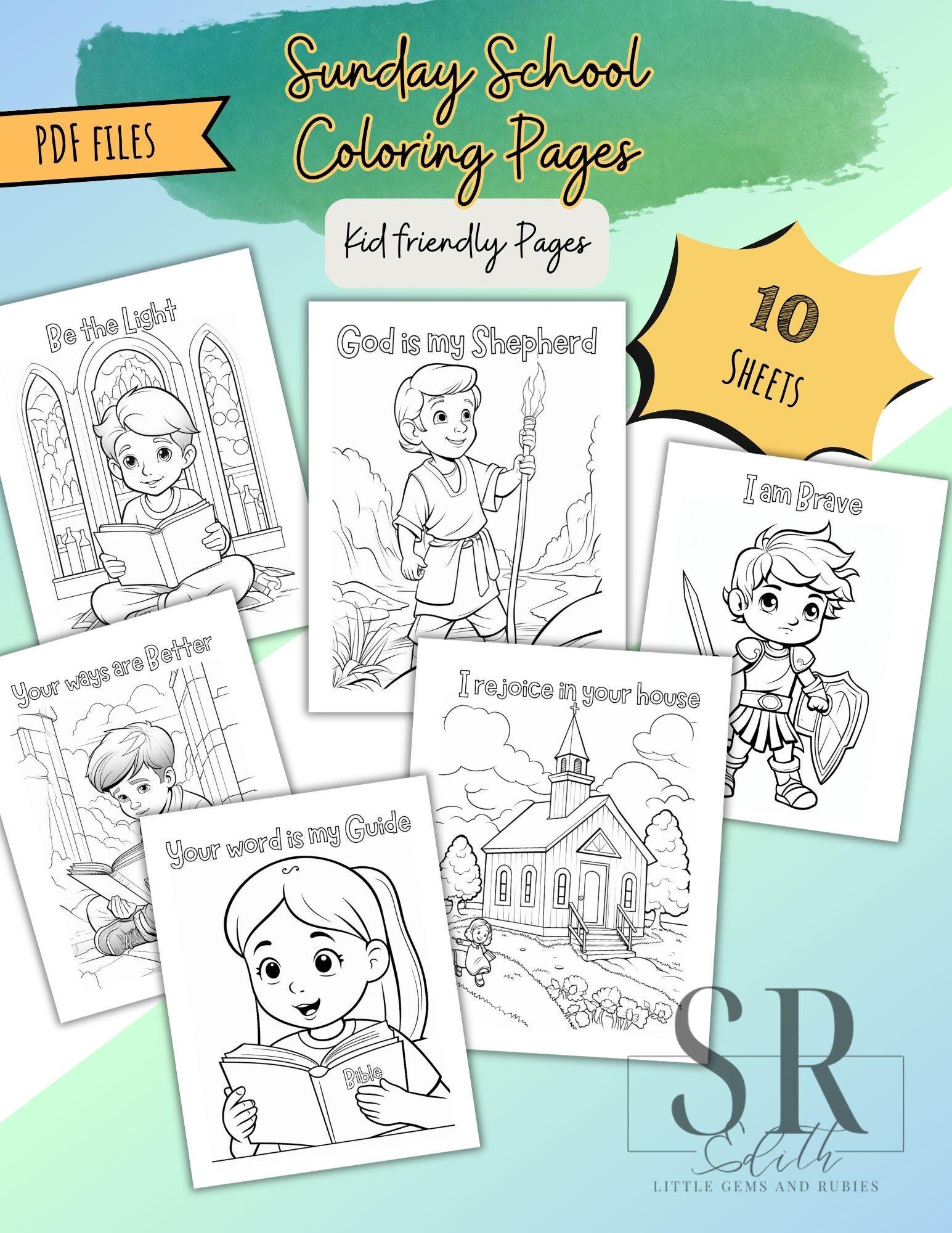 Sunday School Worksheets Homeschool Bible Sheet. Bible Coloring Pages ...