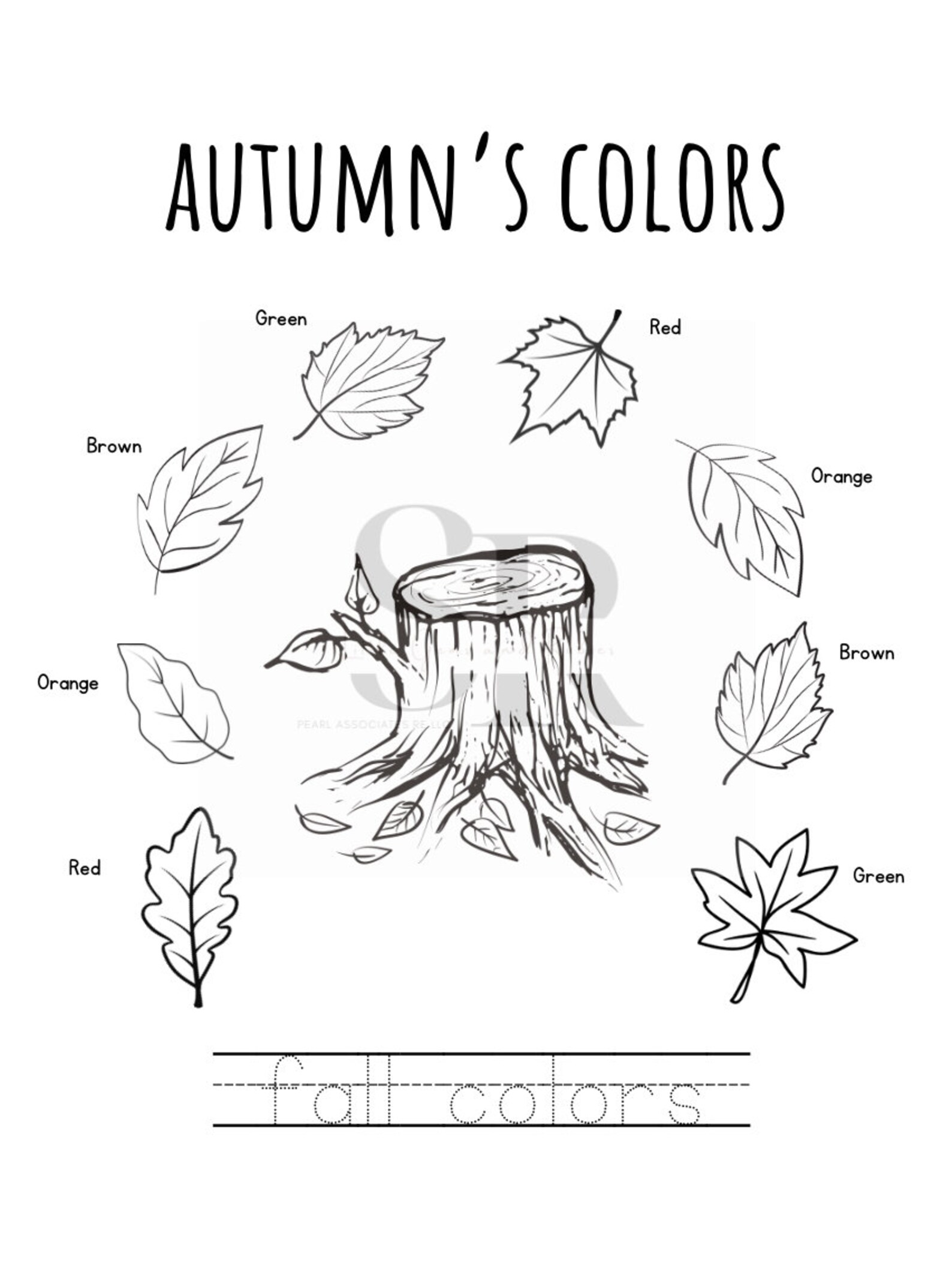 Autumn/ Fall Time Activity Worksheets Pack (30 Pages) PK, P. - Etsy