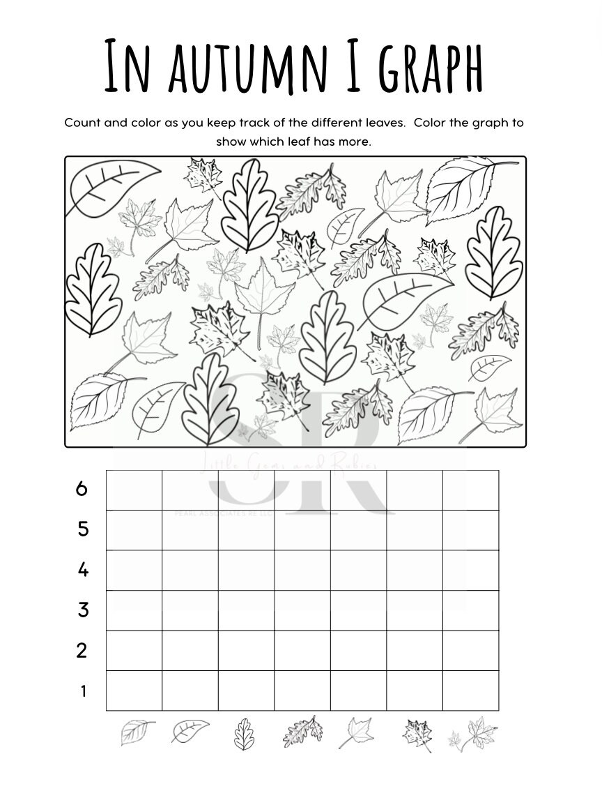 Autumn/ Fall Time Activity Worksheets Pack (30 Pages) PK, P. - Etsy