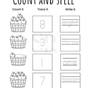 Autumn/ Fall Time Activity Worksheets Pack (30 Pages) PK, P. - Etsy