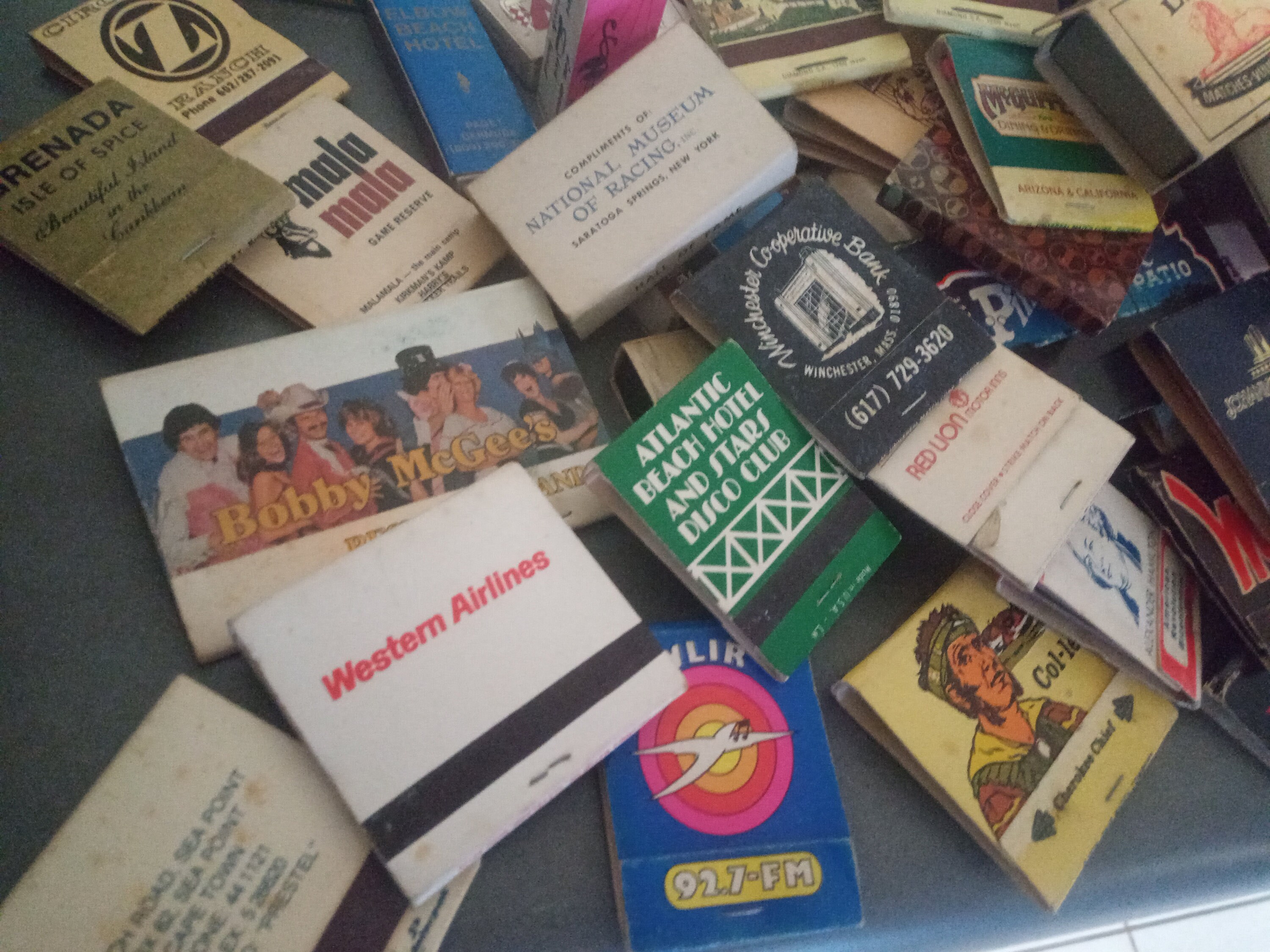 Vintage Matchbooks USA - Etsy