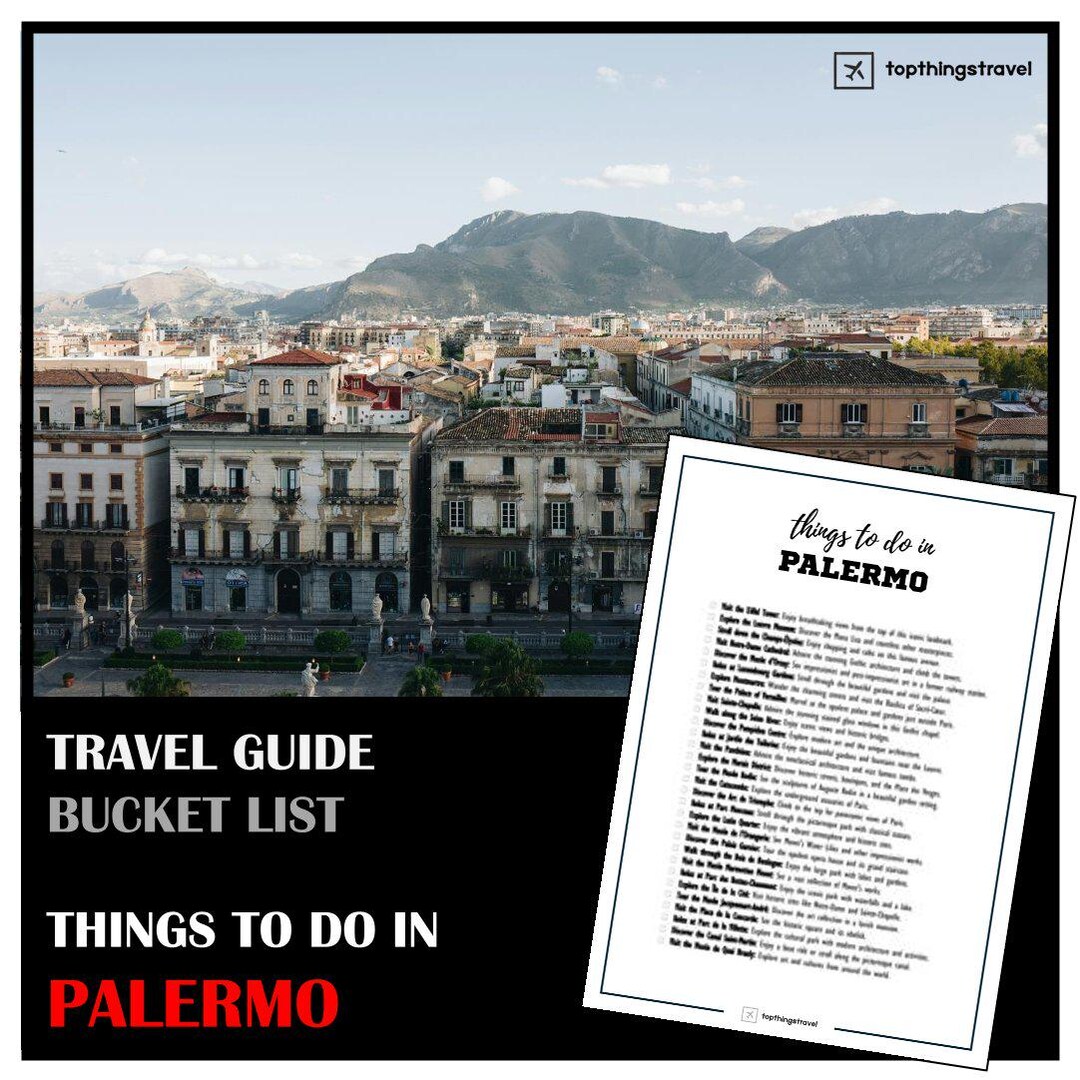 Palermo Travel Guide Palermo Bucket List Palermo Travel Palermo ...