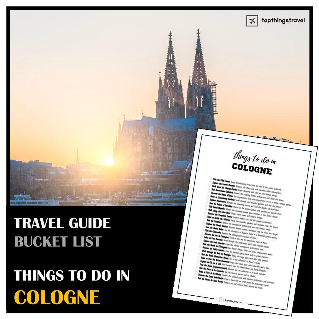 Cologne Travel Guide Cologne Bucket List Cologne Travel Cologne ...